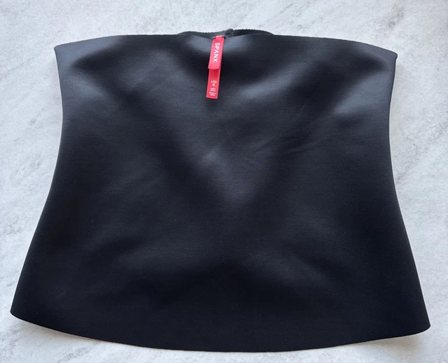 Spanx Waist Cincher Very Black Boning Waist Shaper Size L Slimming 3610