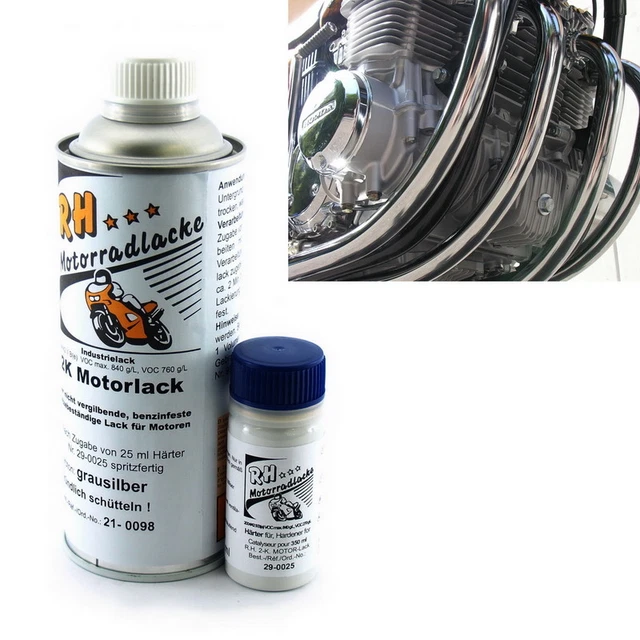 HONDA CB 750 Four K2 Engine Paint Paint Motor Grey Silver Engine Enamel ...