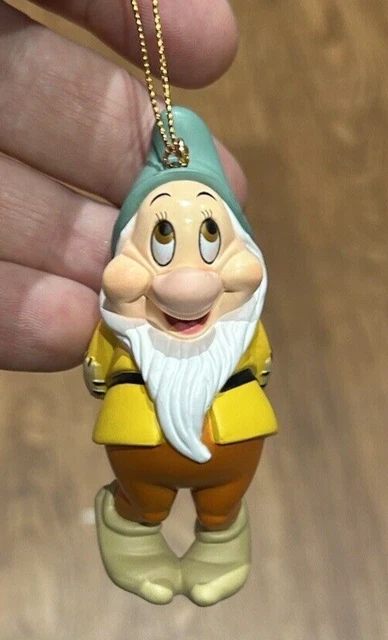 DISNEY SNOW WHITE Bashful Dwarf President Christmas Tree Ornament ...