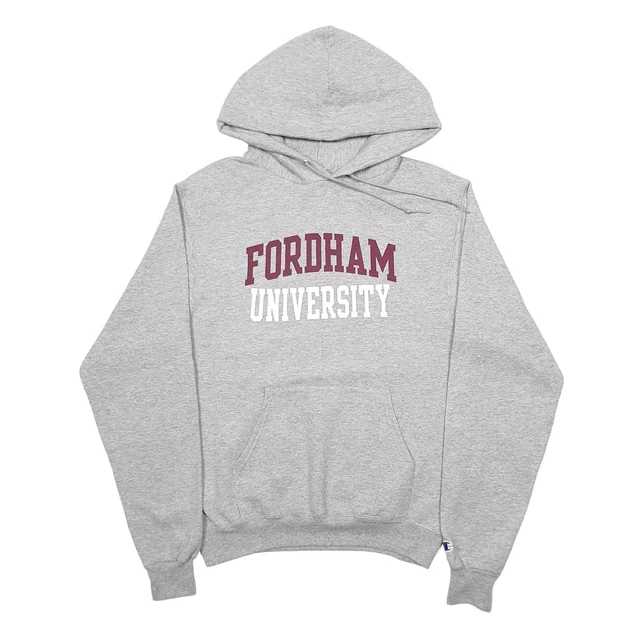 CHAMPION HOODIE FORDHAM University USA College Jumper Sweatshirt Mens S ...