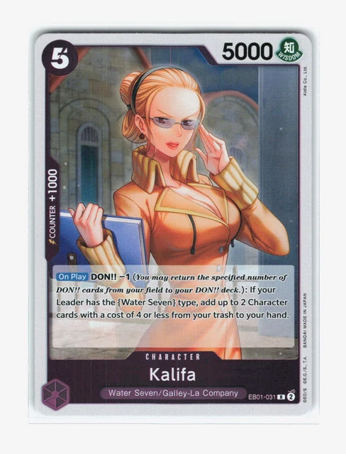 KALIFA 2024 ONE Piece Memorial Collection EB01-031 Rare EUR 1,22 - PicClick FR