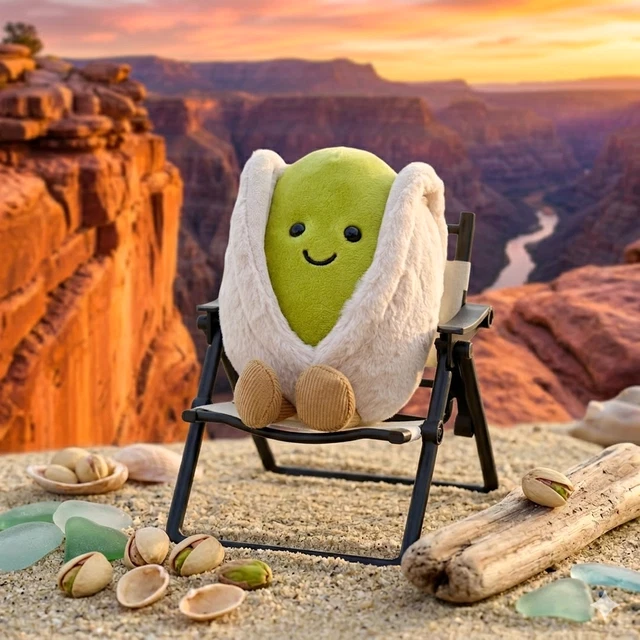 JELLYCAT 12CM PISTACHIO Nut Plushies Lovely Stuffed Pistachio Doll ...