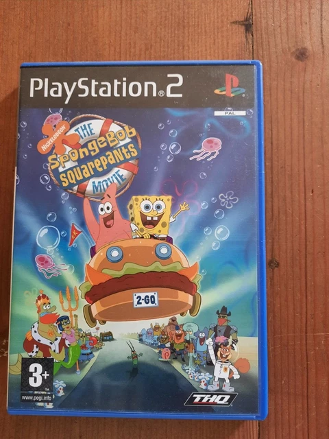 NICKELODEON THE SPONGEBOB SquarePants Movie PS2 Playstation 2 PAL Video ...