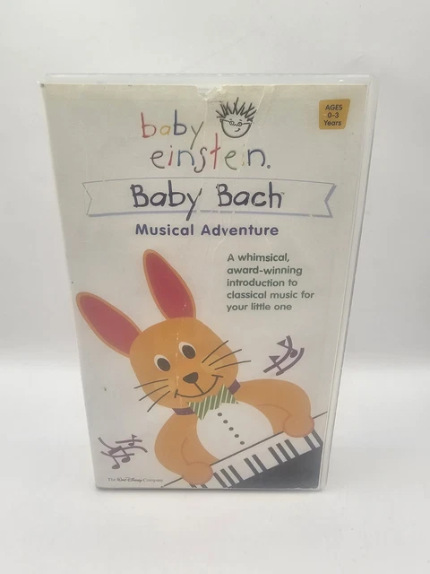 BABY EINSTEIN BABY Bach VHS PAL UK INSANELY RARE £69.95 - PicClick UK