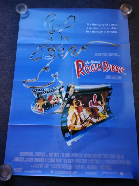 WHO FRAMED ROGER Rabbit One-sheet $80.00 - PicClick AU