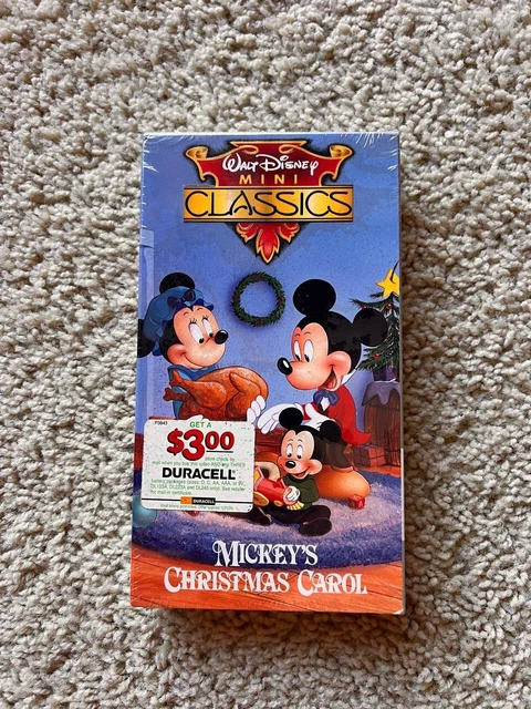 WALT DISNEY MINI Classics Mickeys Christmas Carol VHS 1994 New Sealed ...