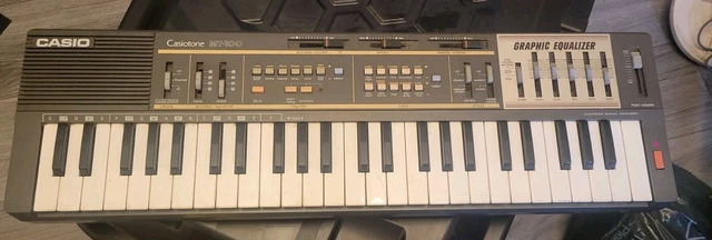 VINTAGE CASIO CASIOTONE MT-100 Keyboard Synthesizer Equalizer £31.92 - PicClick UK