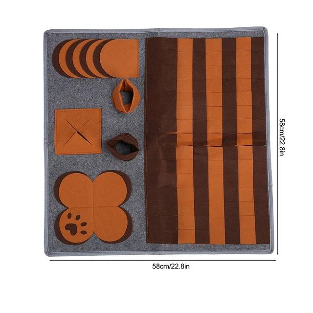 PET SNIFFING PAD Puzzle Nose Training Mental Stimulation Encourages ...