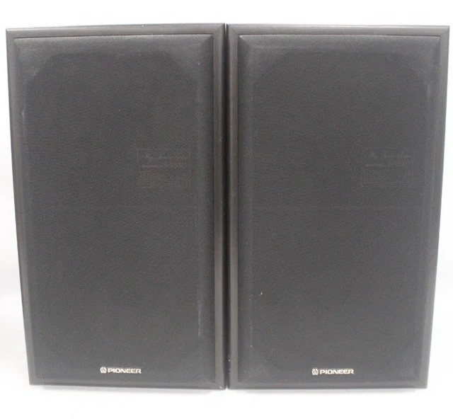 PAIR OF PIONEER S-X540 Bookshelf Speakers, 2-Way, 170W In Black - C95 £9.99 - PicClick UK
