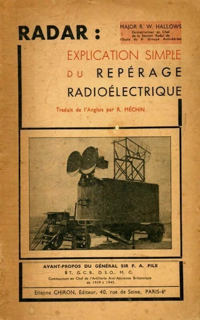 RADAR : EXPLICATION simple du repérag... - R.W Hallows - V276010 EUR 44 ...
