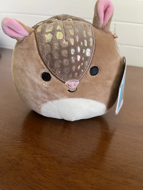 SQUISHMALLOWS THOMPSON ARMADILLO 5 Inch Wildlife Plush Kellytoy New ...