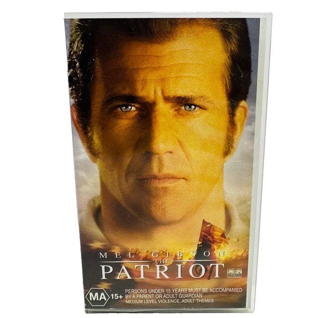 THE PATRIOT VHS Movie Tape Historical War Action Mel Gibson Vintage ...