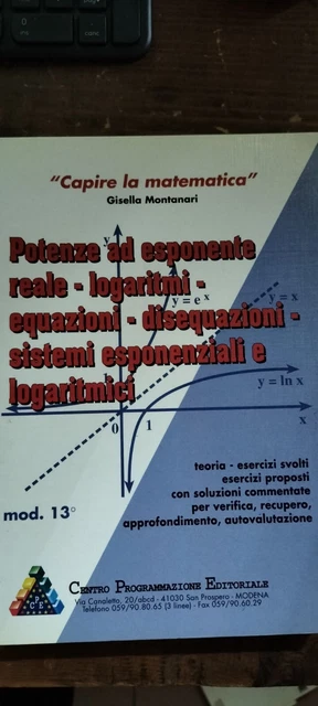 POTENZE AD ESPONENTE Reale Logaritmi Equazioni Disequazioni Sistemi ...