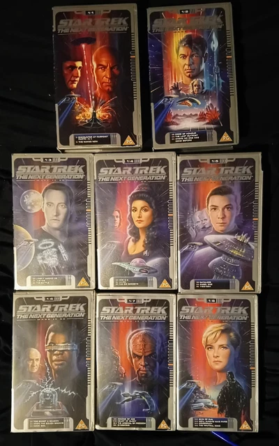 STAR TREK NEXT Generation Series 1 VHS EUR 8,32 - PicClick IT