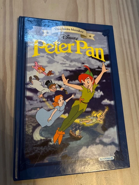SWEDISH CHILDREN’S BOOK - Peter Pan - Disney- fairytale £4.38 - PicClick UK