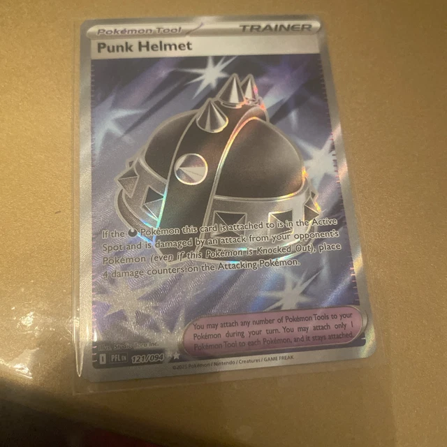 POKÉMON TCG PUNK Helmet 121/94 Phantasmal Flames Ultra Rare Card Mint ...