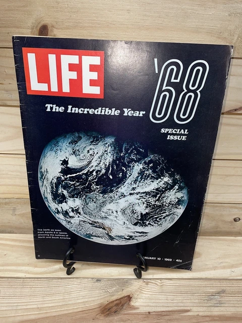 LIFE MAGAZINE JANUARY 10 1969. The Incredible Year 1968. Special Issue ...