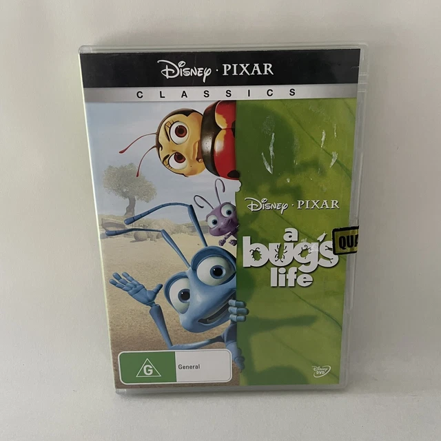 A BUG'S LIFE (Region 4 DVD, 1998) - VGC - Pixar Classics - Walt Disney ...