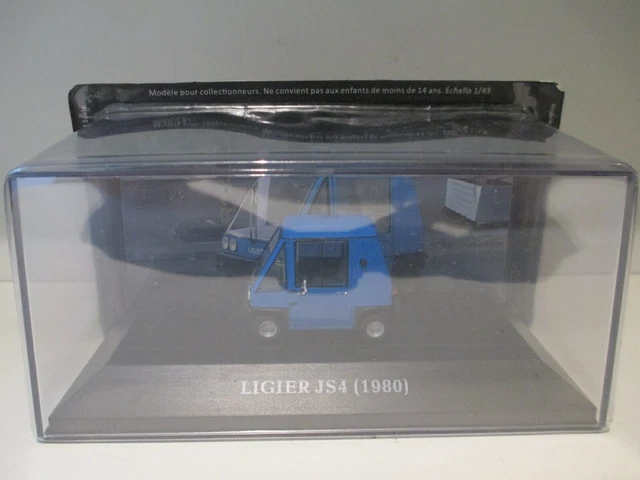 LIGIER JS4 MICROCAR Voiture d'Antan 1980 ALTAYA 1/43 A EUR 16,99 ...