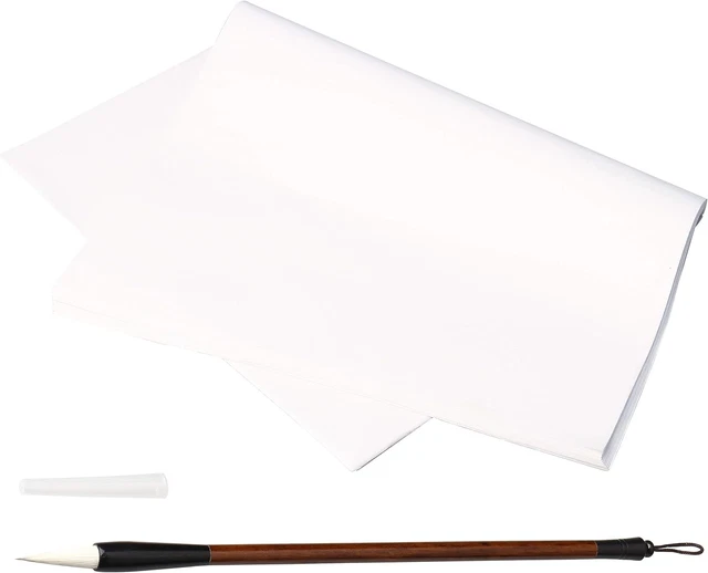 60 SHEETS CHINESE Japanese Calligraphy Rice Paper Chinese Ink Painting ...