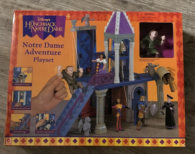 NEW DISNEY'S HUNCHBACK of Notre Dame Adventure Playset NIB VINTAGE Rare ...