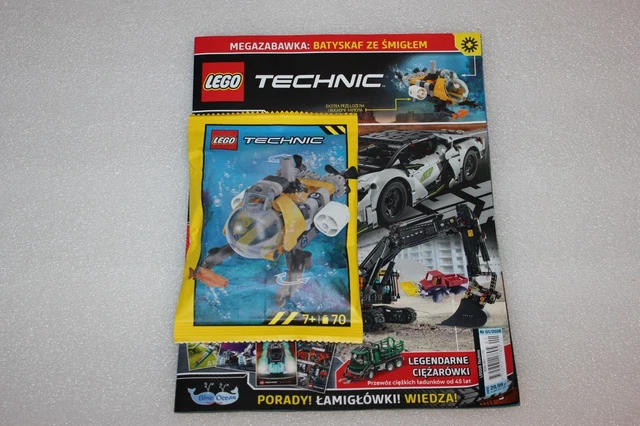 LEGO TECHNIC 1/2026 Magazine COMICS + BATISCHEPH WITH PROPELLER NEW ...