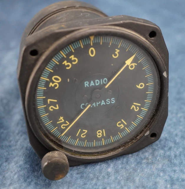 WW2 RCAF ROYAL Canadian Air Force Radio Compass Aircraft Instrument ...