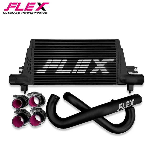INTERCOOLER MONOBLOCK FLEX BLACK EDITION set TOYOTA FORTUNER REVO ...