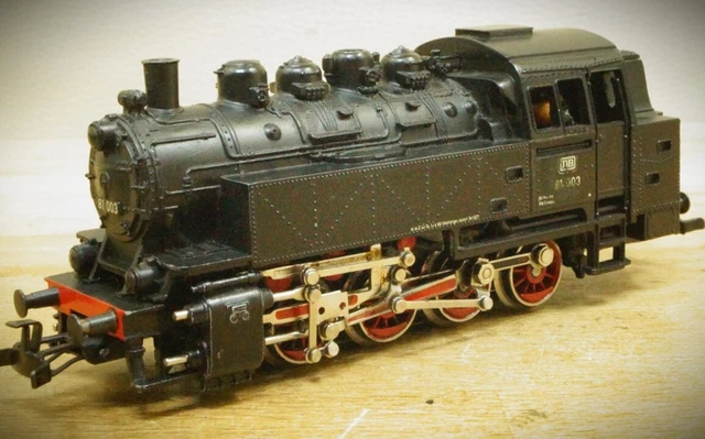HO 1:87 MÄRKLIN Tenderlok Dampflok BR 81 003 der DB ohne OVP mit ...