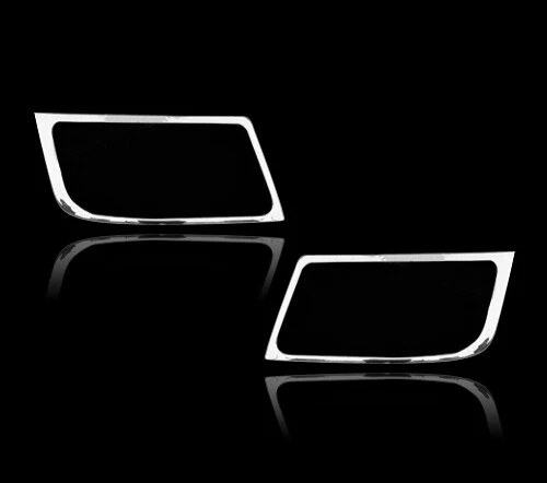 CHROME HEADLIGHTS TRIM Bezel Cover Surround Rim For Volkswagen Jetta ...