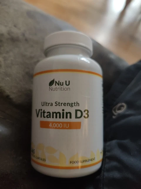 NU I NUTRITION Vitamin D3 4000 IU £8.59 - PicClick UK