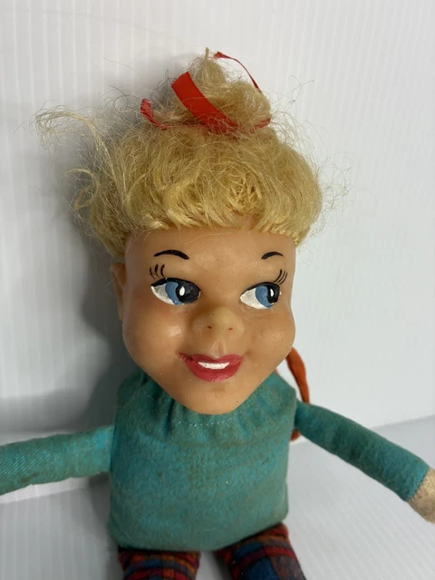 VINTAGE 60S DOLL Very Retro- Doris Day look - cloth body Cute and ...