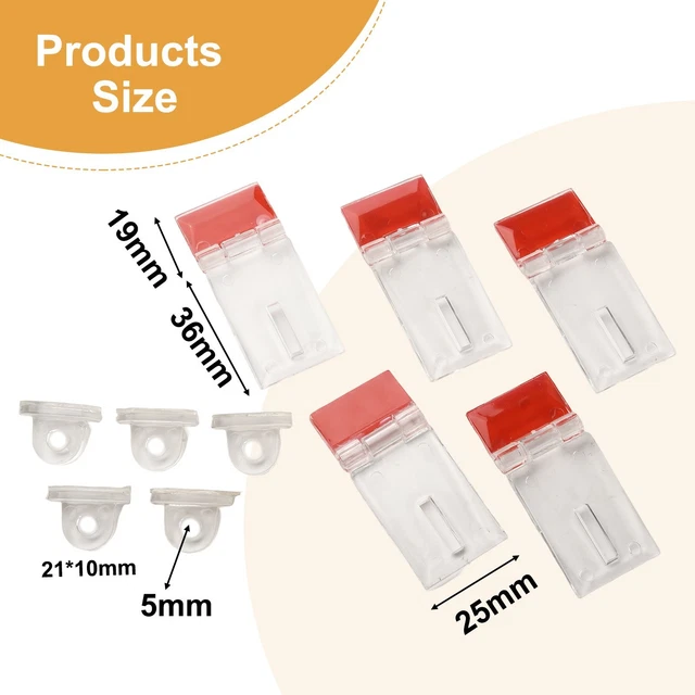 CRAFT HINGE KIT with Clear Acrylic Construction Long lasting ...