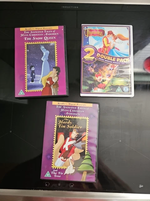 3 X DVDS "The Animated Tales of Hans Christian Andersen" by Reader's ...