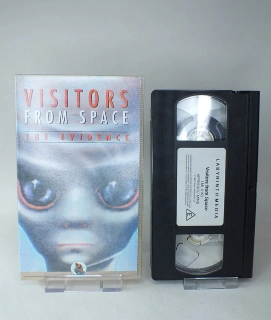 VISITORS FROM SPACE The Evidence VHS Video UFO Alien Abductions ET Rare ...