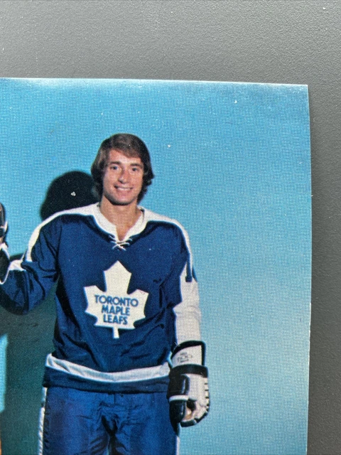 INGE HAMMARSTROM 1960S 1970s 1980s Official Toronto Maple Leafs NHL ...