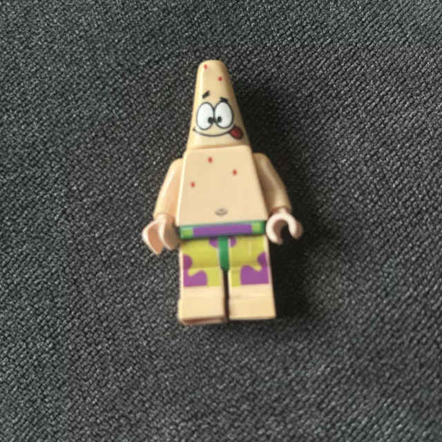 LEGO SPONGE BOB MiniFigure Collection- Patrick Star (Bob022 - Tongue ...