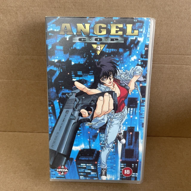 ANGEL COP 4 English Language Version Ichiro Itano Anime Manga Pal Vhs ...