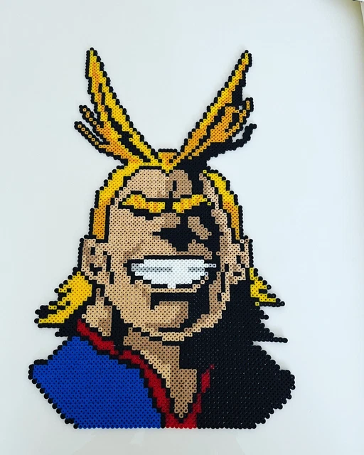 PIXEL ART / Perles A Repasser All Might Dans My Hero Academia EUR 24,00 ...
