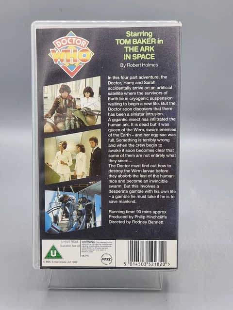 DOCTOR WHO - The Ark In Space VHS £5.00 - PicClick UK
