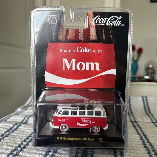 2024 M2 MACHINES Share A Coke With MOM Coca Cola 1959 VW Microbus ...