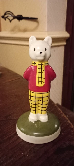 RUPERT THE BEAR Figurine CAMTRAK'S Childhood Favourites By Wade £34.99 ...