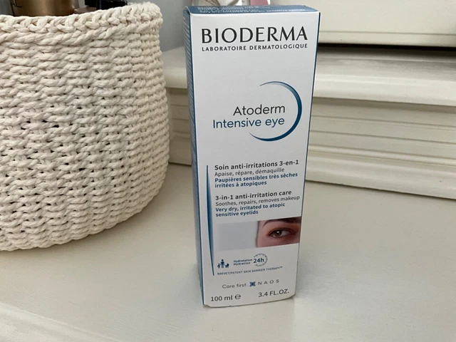 BIODERMA ATODERM INTENSIVE Eye 3-in-1 anti-irritation eyelid care BNWB ...
