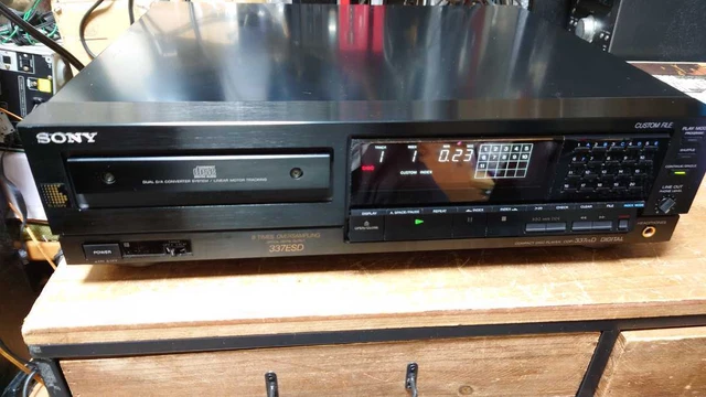 SONY CD PLAYER Cdp-337Esd Dac Is Popular Tda1541 £477.58 - PicClick UK