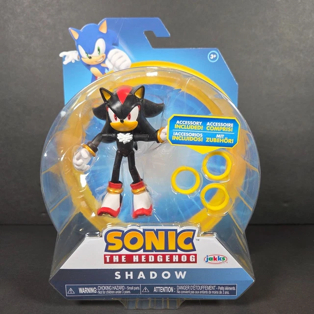 JAKKS PACIFIC SONIC the Hedgehog 4" Shadow Figure with Rings $49.12 ...