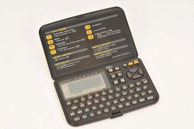 MICRONTA 32K EC-357 Electronic Pocket Organizer / Radio Shack EC-357 £ ...