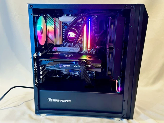 IBUYPOWER GAMING PC - RTX 3060, Liquid Cooled, 500GB NVMe SSD, VR Ready ...