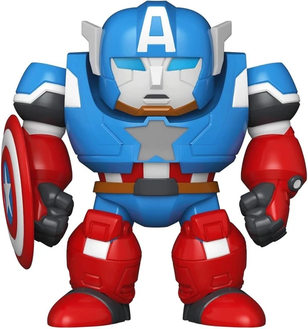 BITTY BOTS: MARVEL WI- Captain America Mech w/Cap EUR 27,03 - PicClick ES