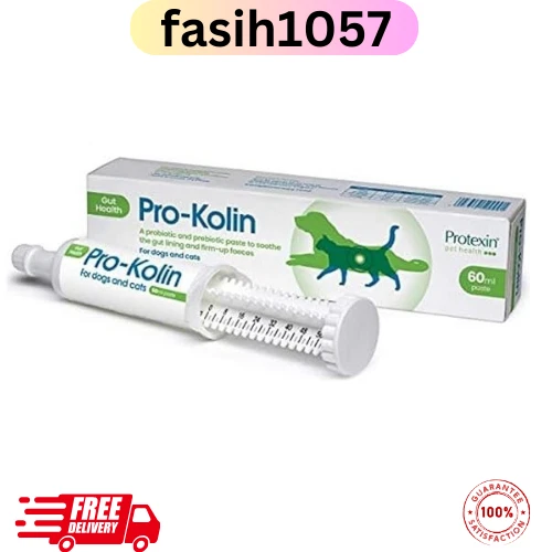 PROTEXIN PET HEALTH Pro-Kolin for Dogs and Cats Probiotic Paste and ...