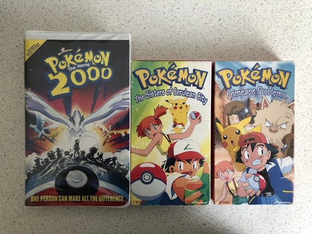 POKEMON VHS LOT - The First Movie/Pokemon 2000/Pokemon 3/Pokémon Mewtwo ...